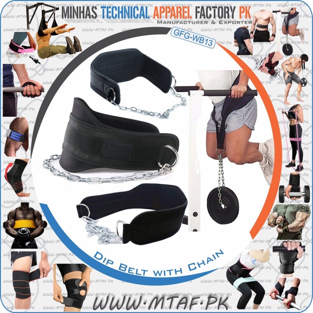 Dip Belt with Chain - Fitness Gear MTAFPK