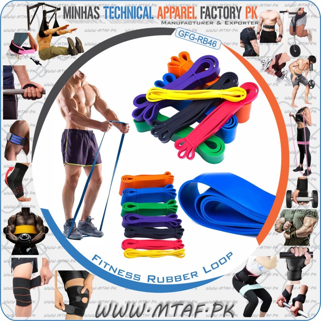 Fitness Rubber Loop / Exercise Resistance band - Fitness Gear MTAFPK